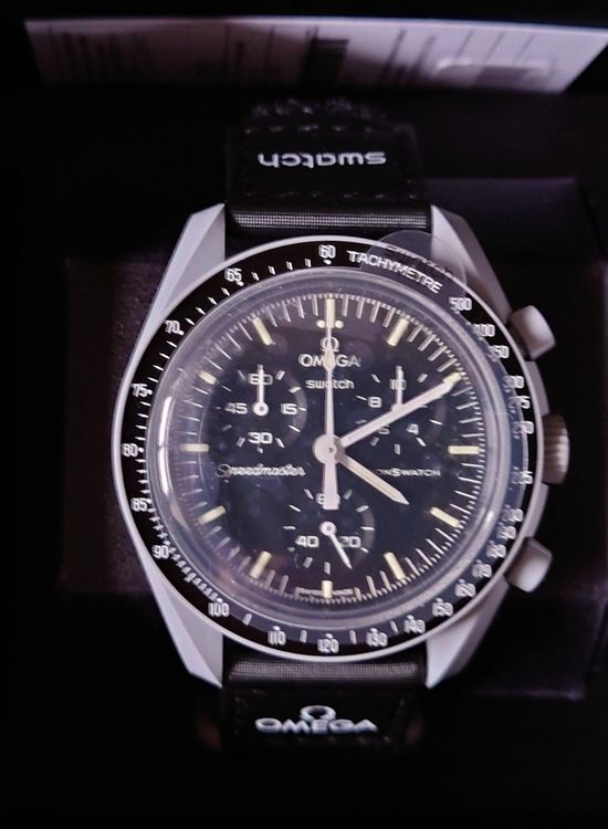 4 X Swatch Omega Moonswatch, Neptune, Moon, Mercury, Earth | Kaufen auf ...