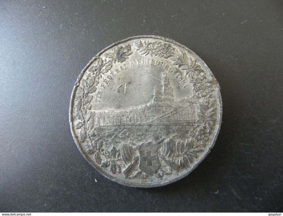 Medaille Tir Fédéral à Fribourg 1881 (Gebraucht) in Biel/Bienne für CHF 2.2 – mit Lieferung auf ...