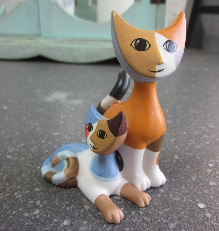Goebel Figur Katzen "Amico E Amica", Rosina Wachtmeister | Kaufen auf Ricardo