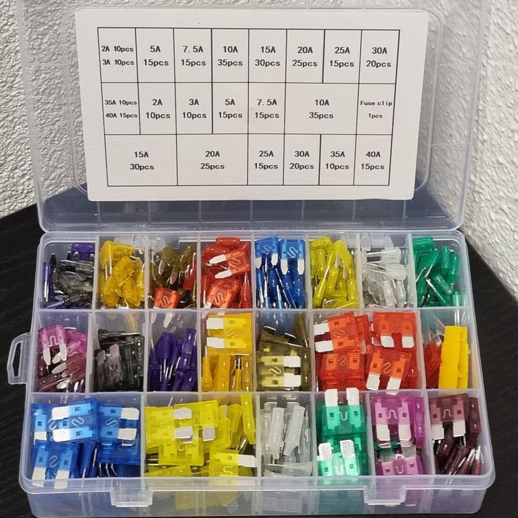 400tlg. Sicherung Set 12V Normalgrösse und Mini 2A bis 40A | Kaufen auf ...