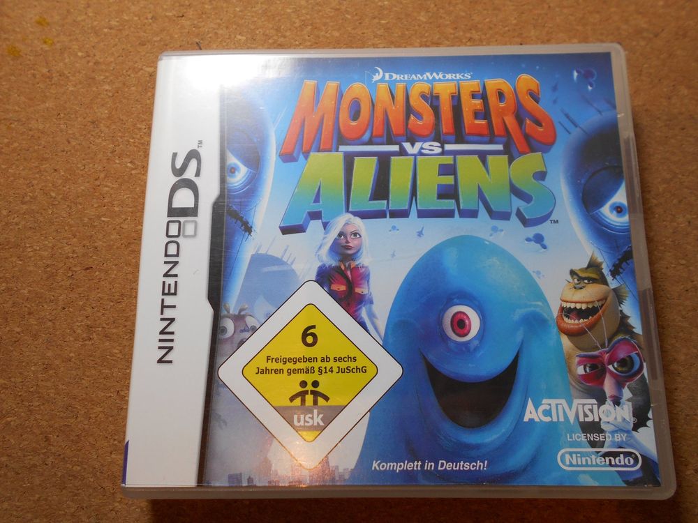 Monsters vs Aliens für Nintendo DS | Kaufen auf Ricardo