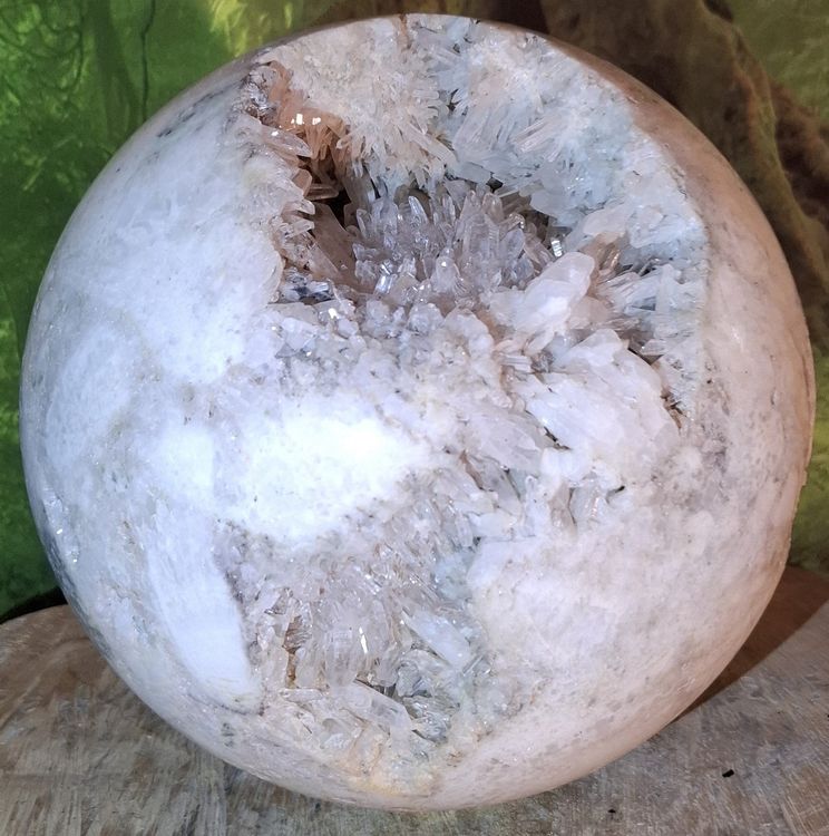 Welteit einzige Bergkristallkugel mit Drusen (20Kg) (Neu (gemäss Beschreibung)) in Rheineck für ...