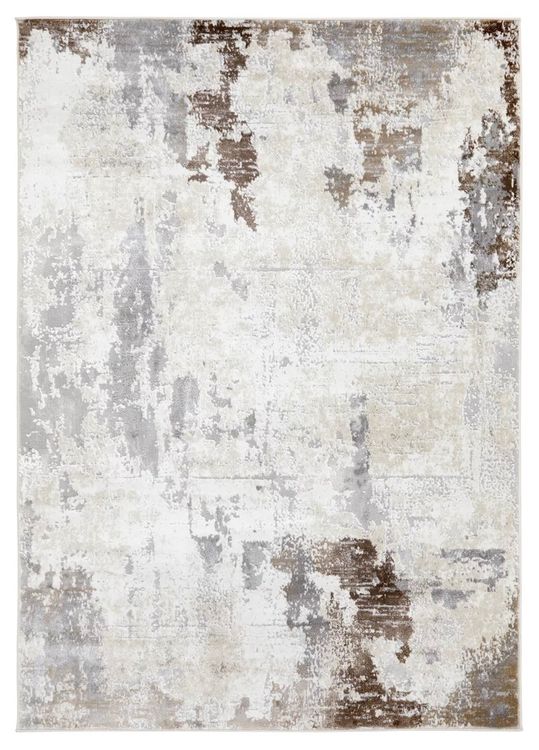 Moderner Teppich Design Grau\Beige | Kaufen auf Ricardo