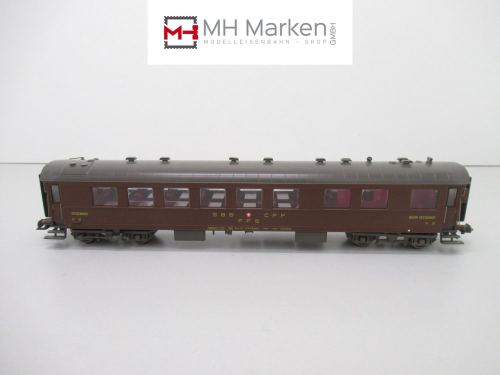 Roco 44875 Speisewagen SBB braun Ohne OVP AC H0 (Gebraucht) in Basel für CHF 50 – mit Lieferung ...
