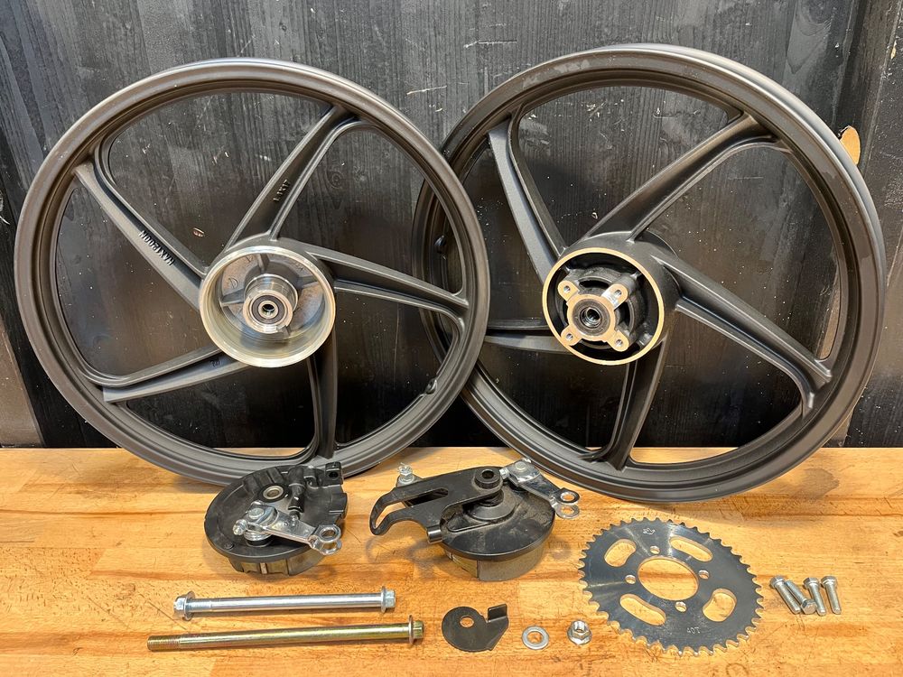 NEU: BYE BIKE Räder 17" vorne & hinten schwarz ⑤ №291 (Neu (gemäss Beschreibung)) in Frauenfeld ...