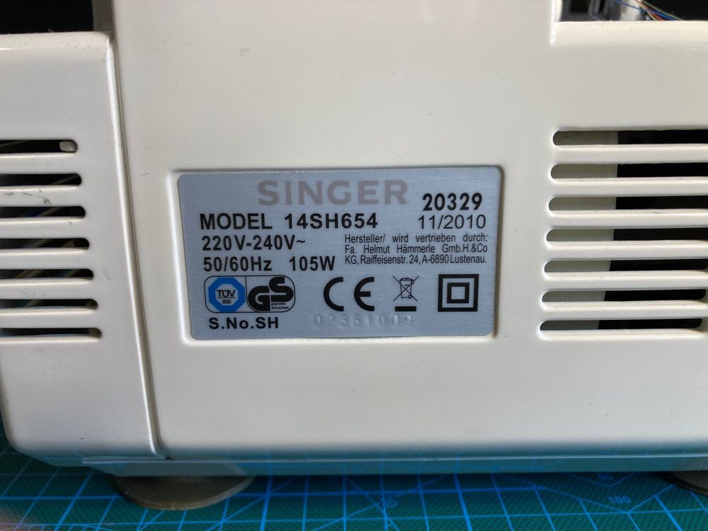 Surjeteuse/Serger/Overlock Singer 14SH654 | Kaufen auf Ricardo