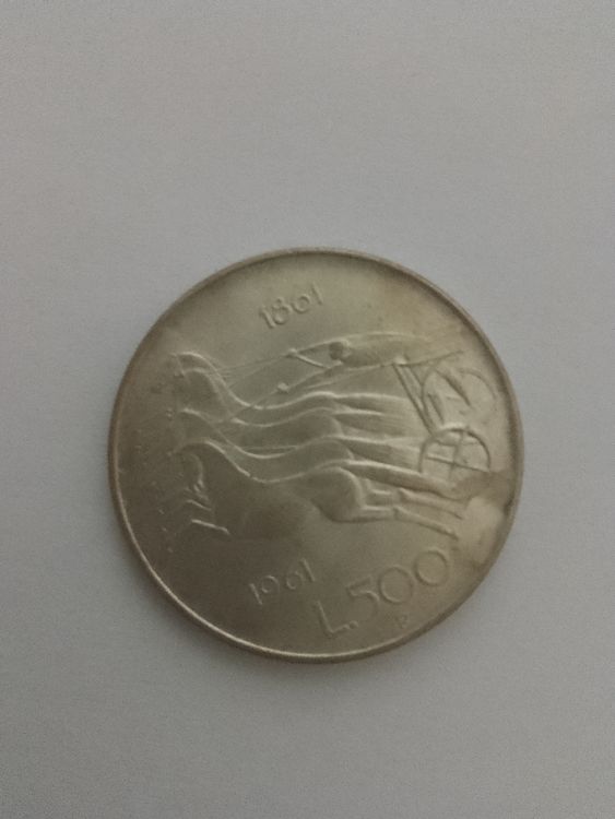 Silbermünze Italien 500 Lire 1961, Republik geprägt | Kaufen auf Ricardo
