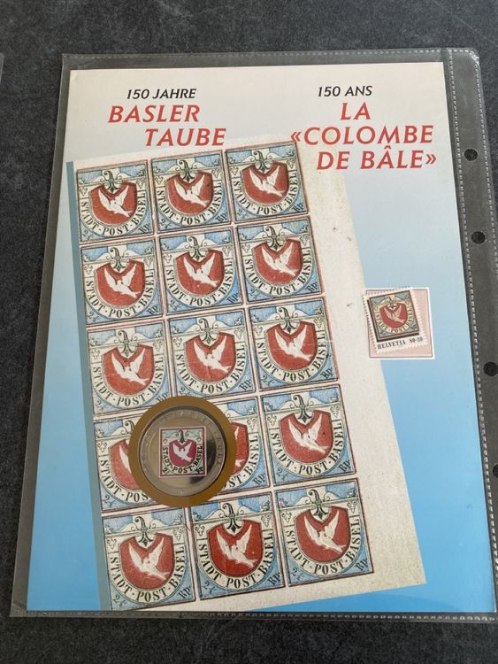 Basler Taube Münze und Briefmarke | Kaufen auf Ricardo