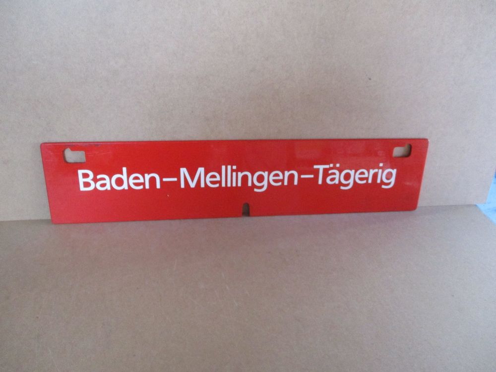 Baden Mellingen Kunststoffschild ? | Kaufen auf Ricardo