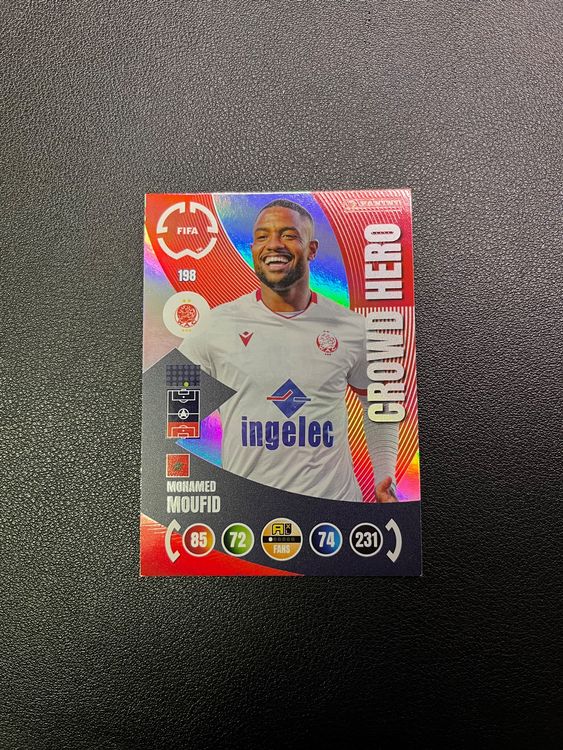 Panini Club World Cup 2025 Mohamed Moufid 198 (Neu (gemäss Beschreibung ...