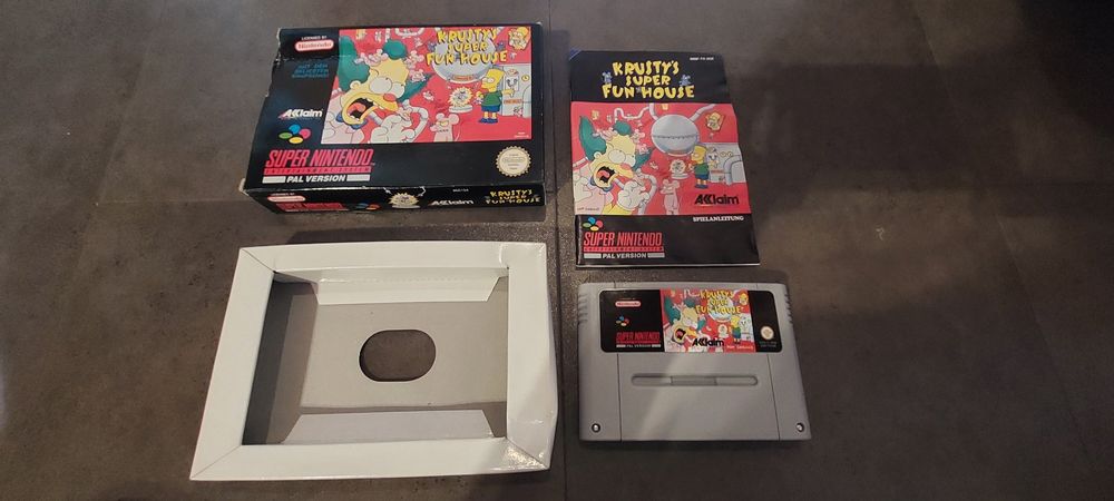 Krusty's Super Fun House SNES OVP (Super Nintendo) (Gebraucht) in ...