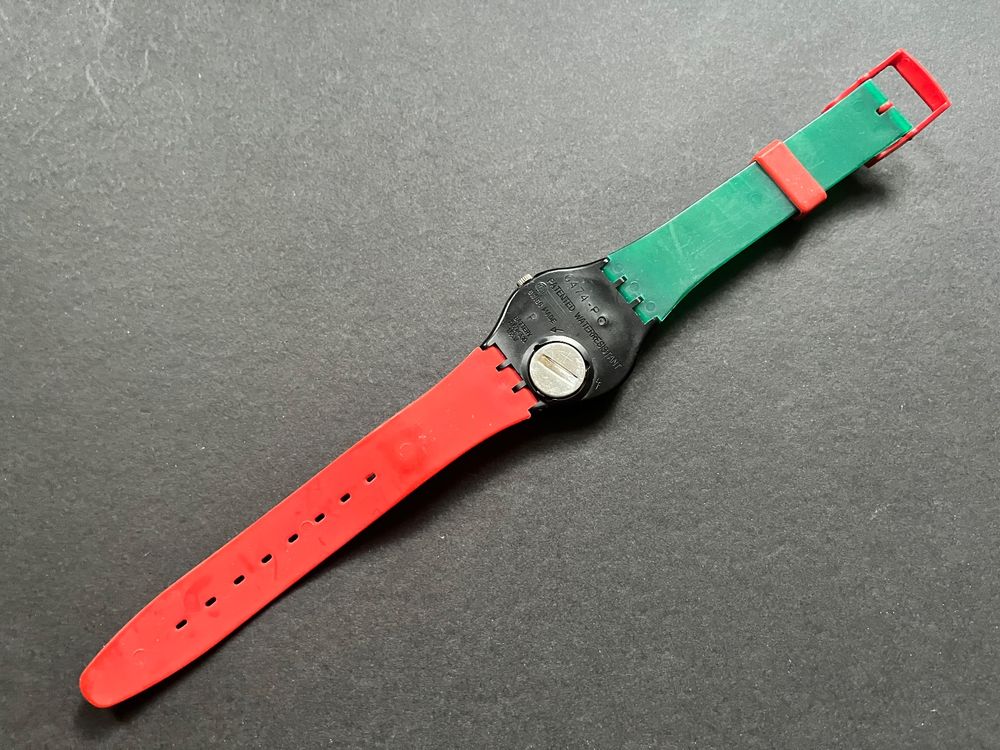 Swatch Sir Swatch GB111 1986 Rarität Code „P“ - Top Zustand (Gebraucht ...