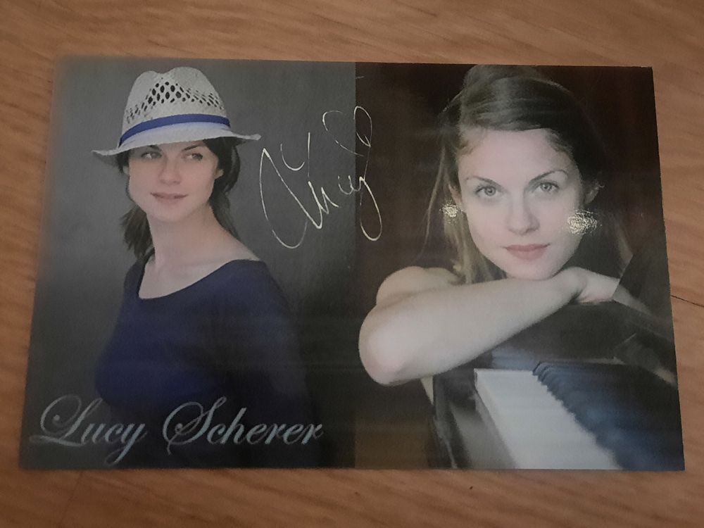 Lucy Scherer / deutsche Schauspielerin, Sängerin (Gebraucht) in Worben ...