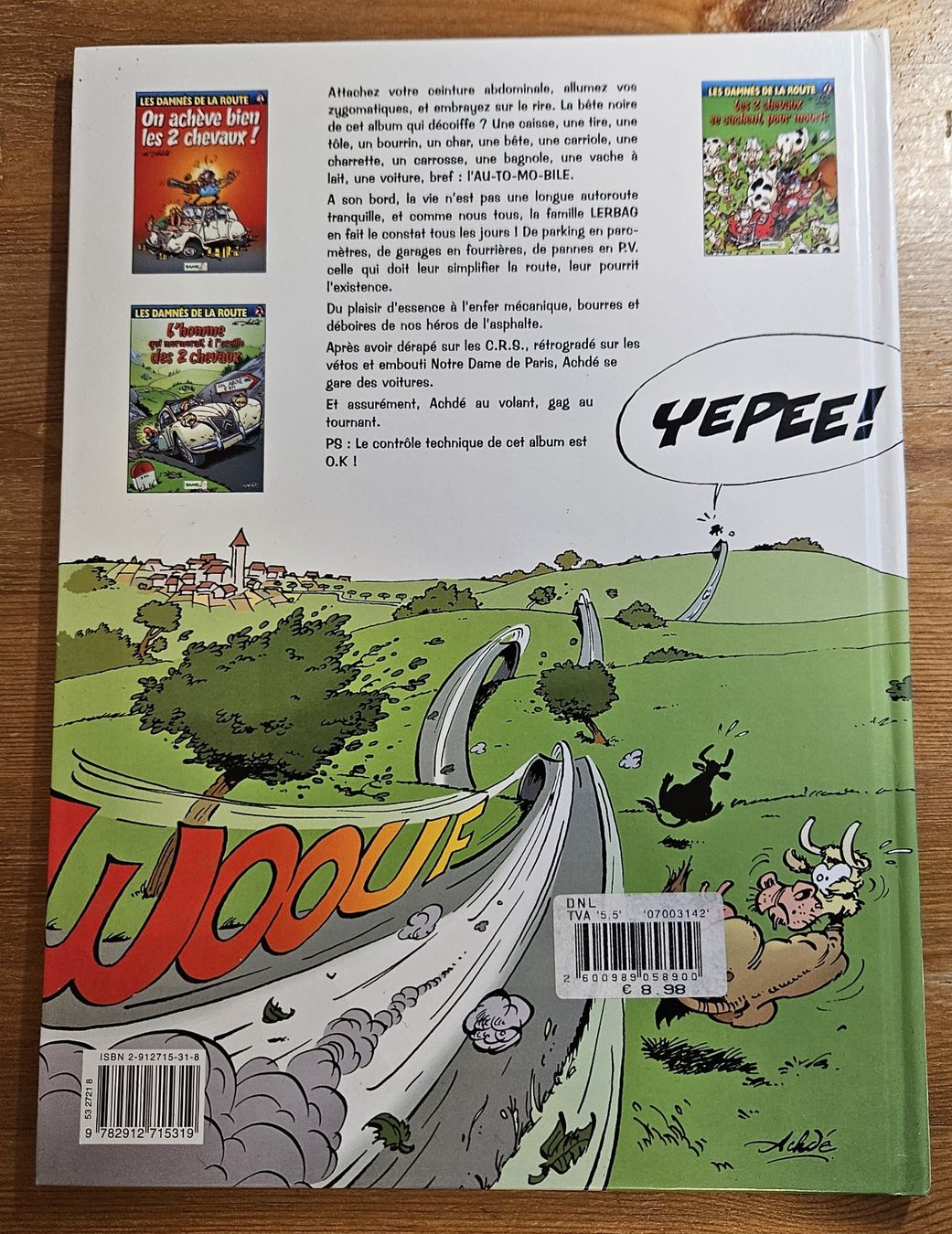 Les damnés de la route N 2 (T.B.E.) L'homme qui murmurai (D'occasion) à ...