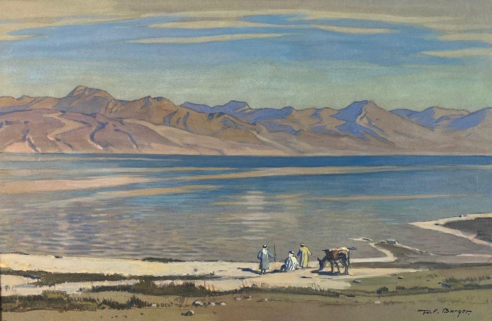Willy Friedrich Burger. Am Toten Meer Palästina, 1935. | Kaufen auf Ricardo