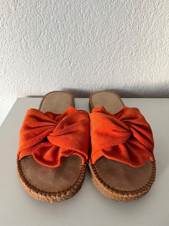 Slippers Orange | Kaufen auf Ricardo