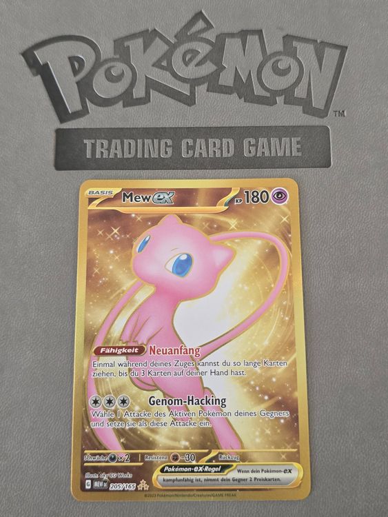 🇩🇪 Pokemon 151 》Mew ex 205/165 (Neu (gemäss Beschreibung)) in ...