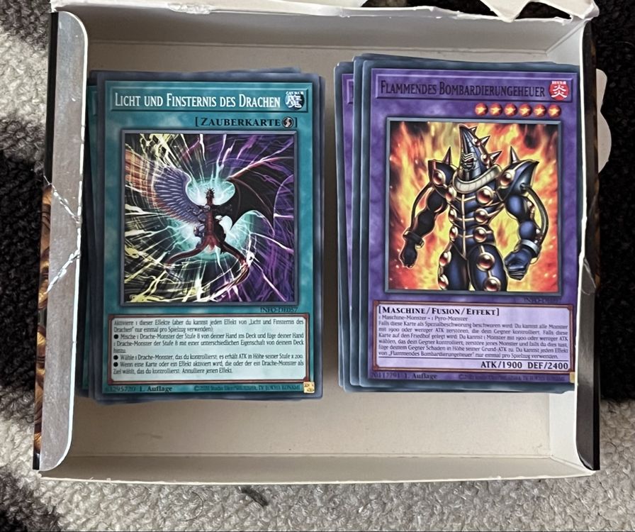 Yugioh: 250 Common-Rare Karten - The Infinite Forbidden (Neu (gemäss ...
