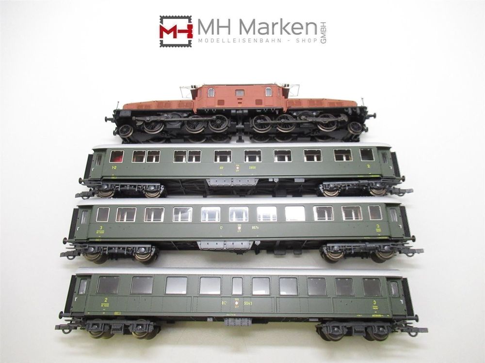 Roco 43023 SBB Krokodil Set DC Analog H0 | Kaufen auf Ricardo