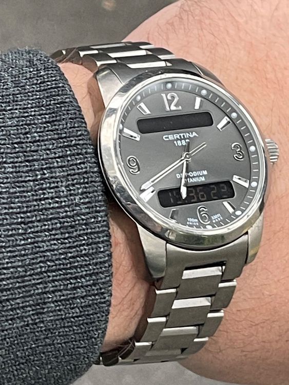 CERTINA DS PODIUM TITANIUM DIGITAL &ANALOG (Gebraucht) in Goldach für ...