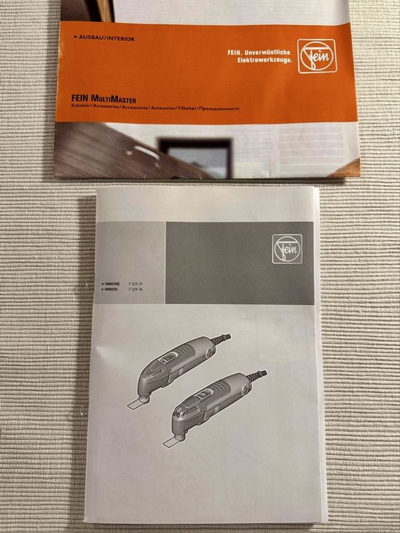 Fein Multimaster FMM 350 QSL, Top Zustand, mit Zubehör! (Gebraucht) in ...