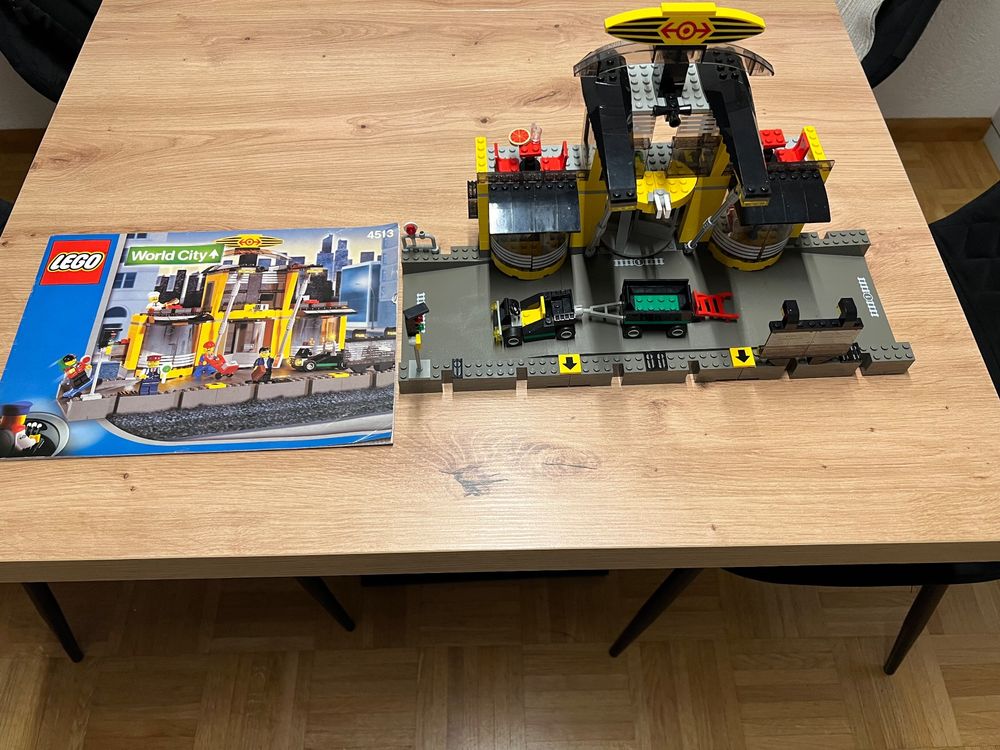 LEGO Eisenbahn World City Bahnhof 4513 mit Anleitung | Kaufen auf Ricardo