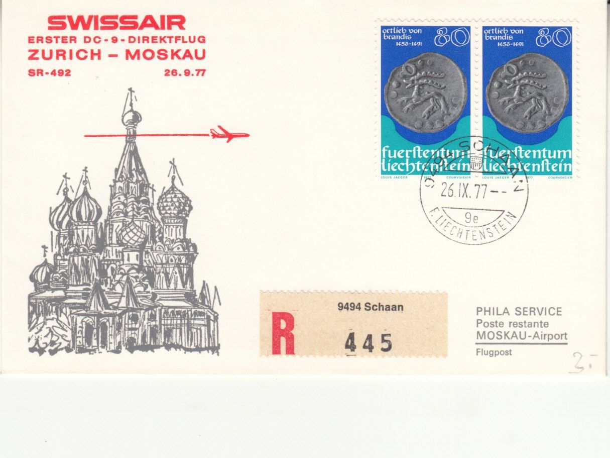 SLH RF xx Zürich-Moskau DC-9 ab FL (Gebraucht) in Bürglen TG für CHF 1 – mit Lieferung auf ...