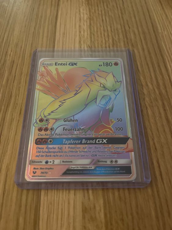 Pokemon Entei GX DE Schimmernde Legenden | Kaufen auf Ricardo
