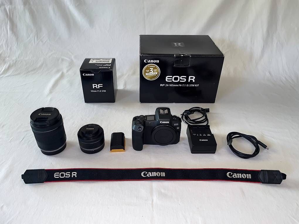 Canon EOS R Vollformat-Systemkamera im Set (Gebraucht) in Dachsen für ...