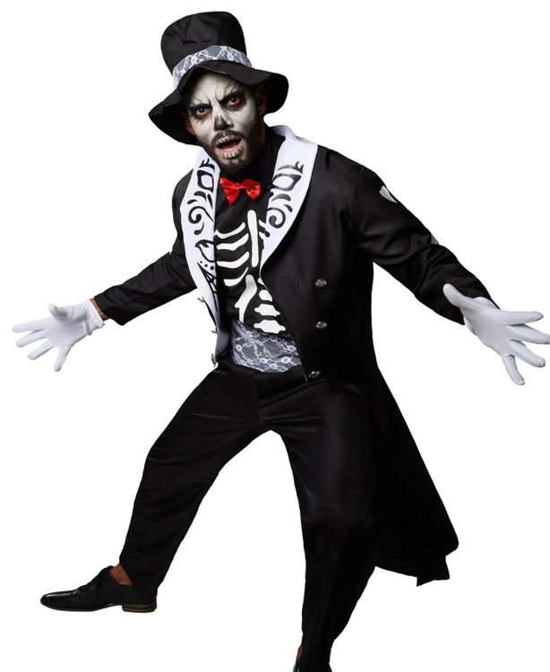 Fasnachtskostüm Gruseliger Gentleman Gr. XL (Neu und originalverpackt) in Oberegg für CHF 18 ...