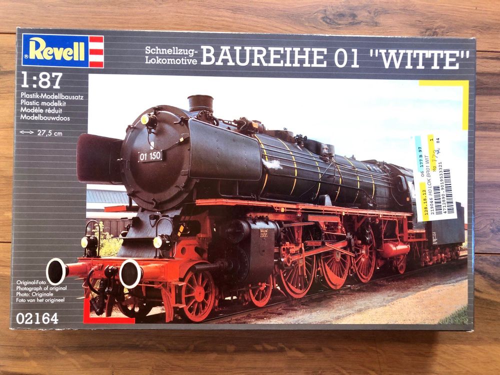 Revell Bausatz Dampflok BR 01 1:87 (Neu und originalverpackt) in Gais ...