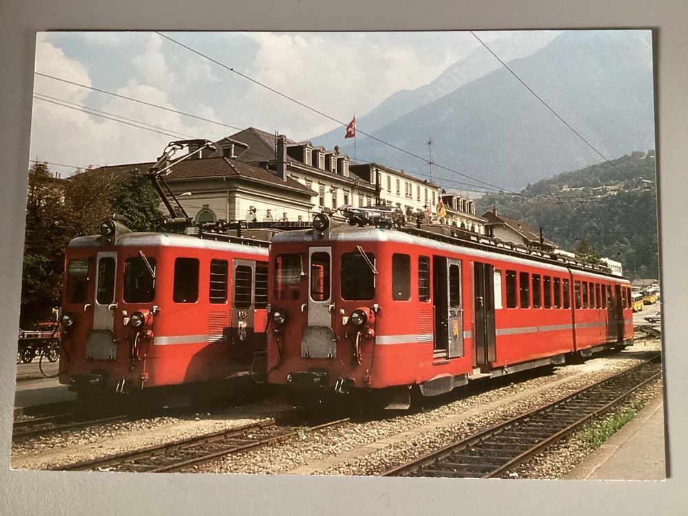 AK Brig Visp Zermatt Bahn Bahnhof | Kaufen auf Ricardo