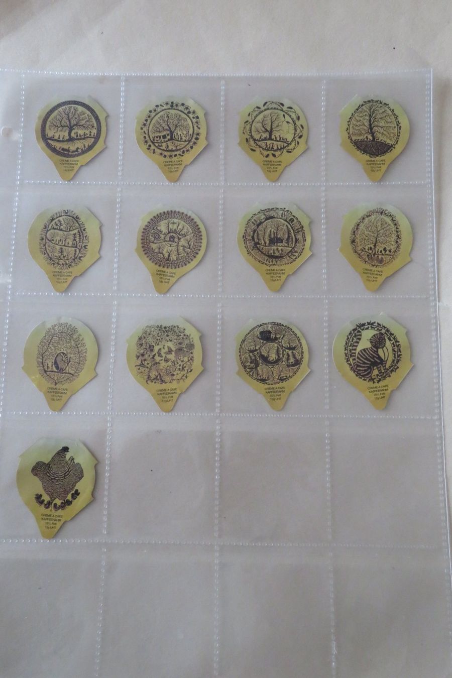 13 Deckeli von Serie 1.353 AZM Riegel, gemäss Bild (Gebraucht) in Seengen für CHF 2 – mit ...