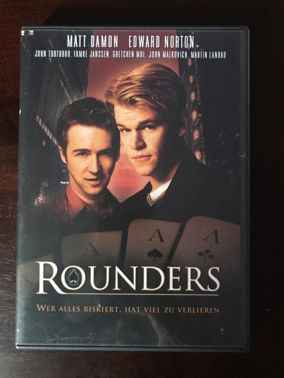 Rounders DVD, Top Zustand, Matt Damon, Edward Norton (Neu (gemäss ...