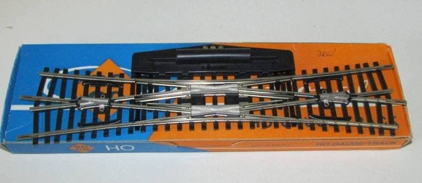 Roco H0 4546 NS: Elektr. Kreuzungsweiche, Profil 2,5 mm (Gebraucht) in ...