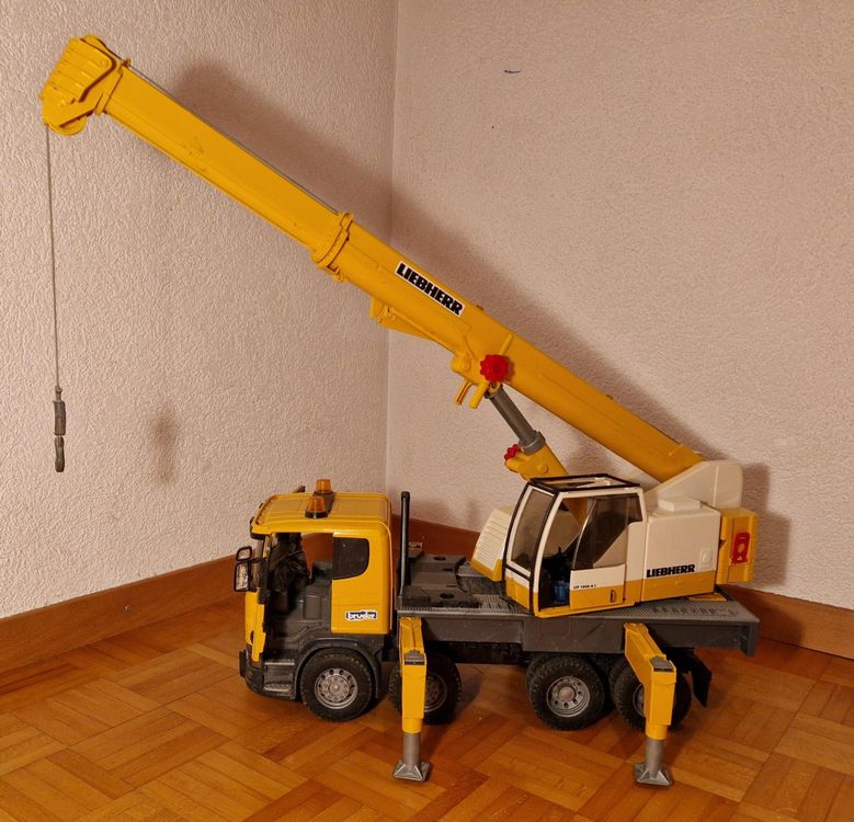 Bruder Kran Lastwagen Scania Baustellenfahrzeug Kinder | Acheter sur ...