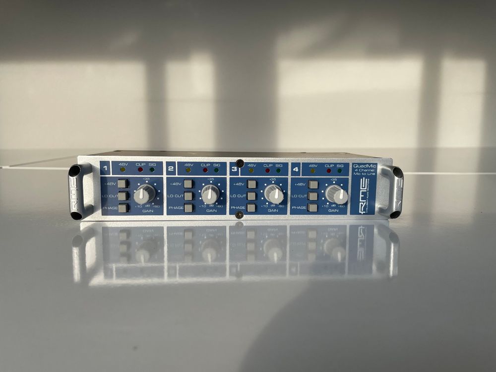 Mikrofonvorverstärker RME QuadMic II (Gebraucht) in Peseux für CHF 390 ...