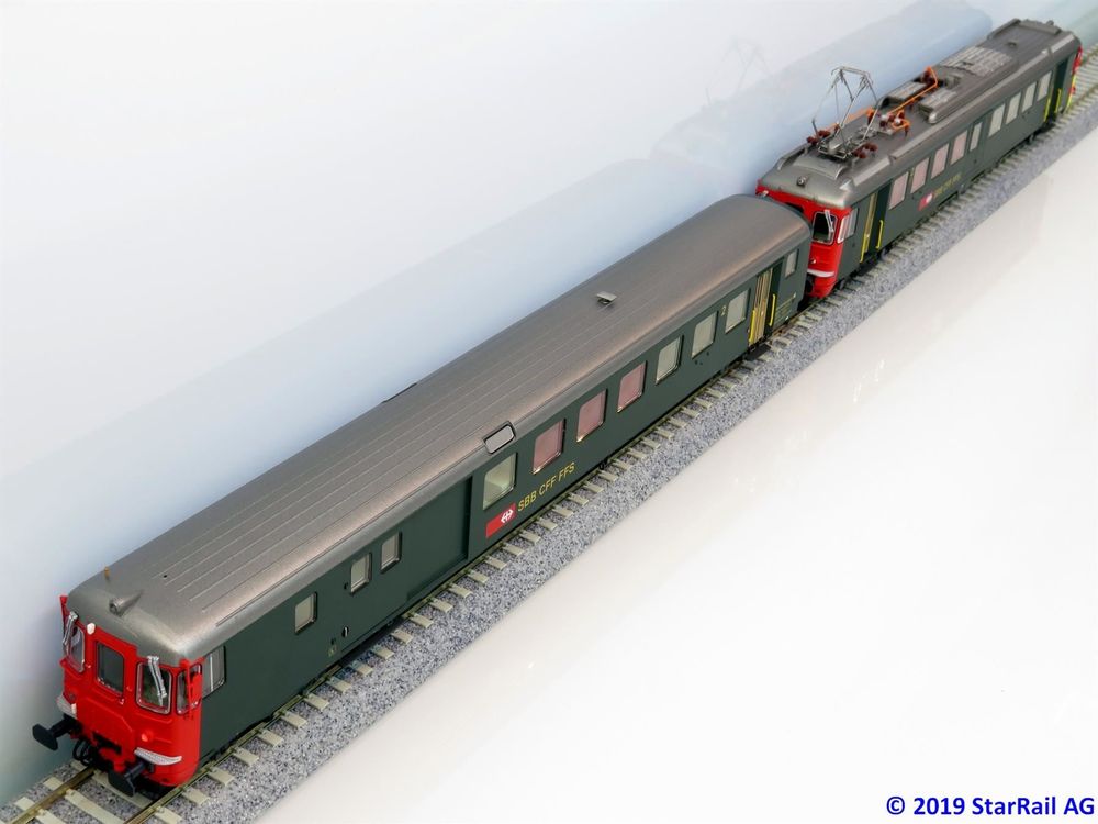 PIKO 96832 SBB RBe 4/4 Seetal Triebwagen (Neu und originalverpackt) in ...