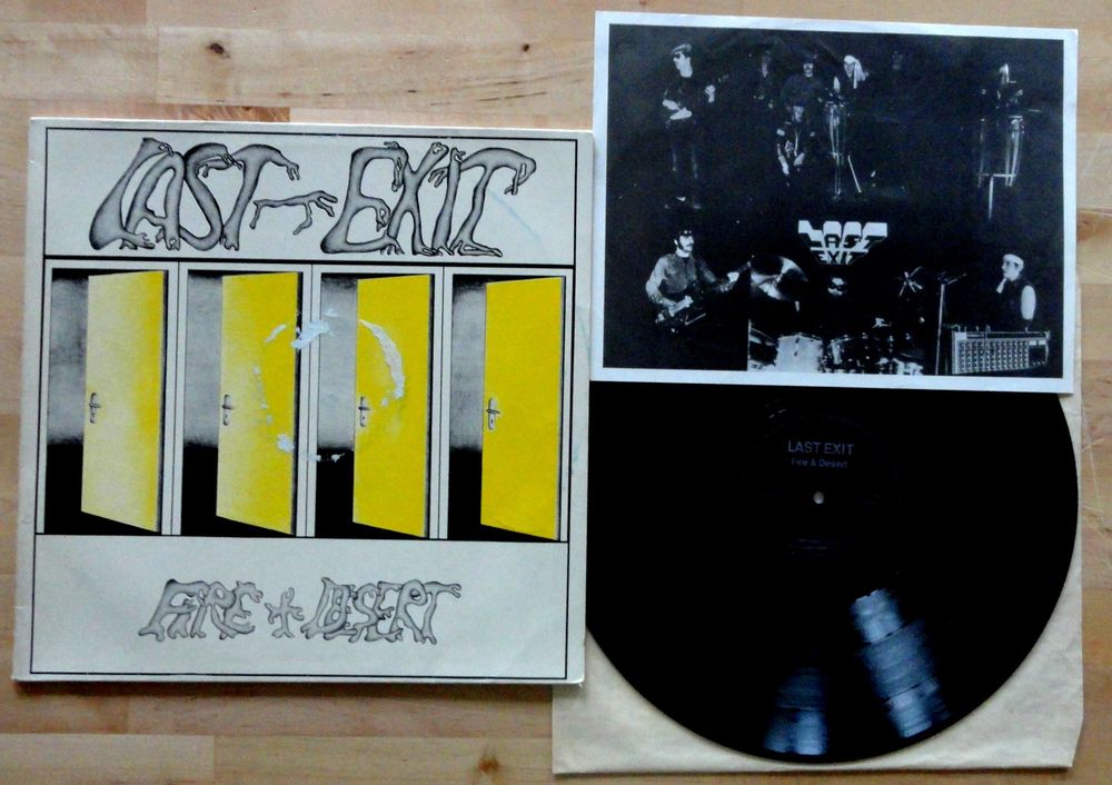 LP LAST EXIT fire & desert LE I/80 DE 1980 KRAUTROCK (Gebraucht) in ...