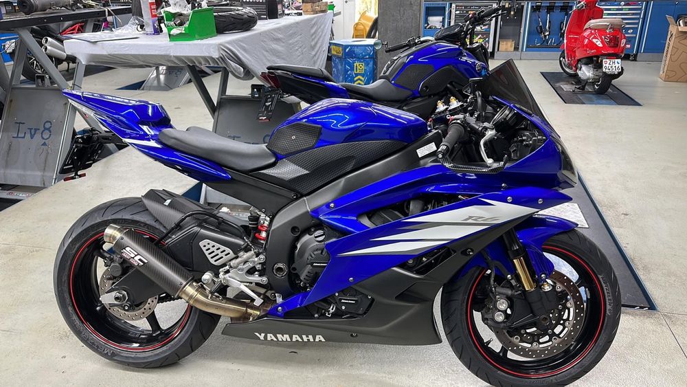 Yamaha r6 rj11 frisch ab MFK und Servicr (Drosselung möglich | Kaufen ...
