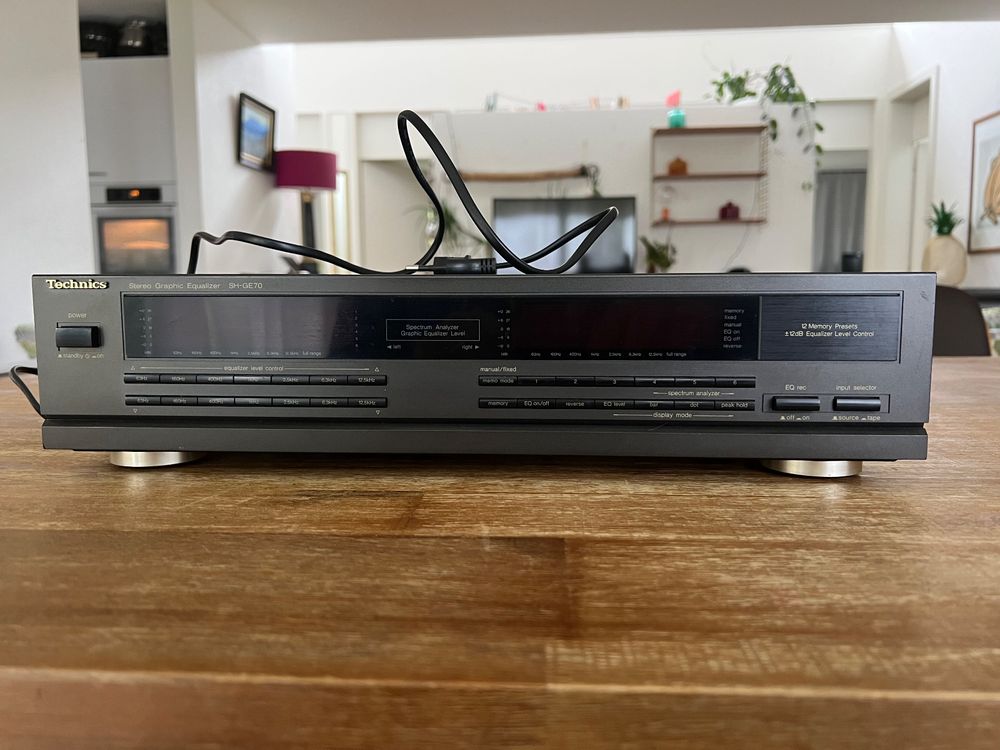 Technics Stéréo graphic Equalizer SH-GE70 | Kaufen auf Ricardo
