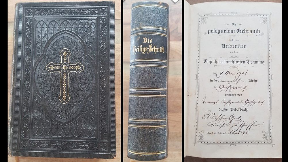 BIBEL "Die Heilige Schrift" D.Martin Luther 1900 (Gebraucht) in ...