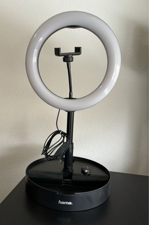 Hama LED spot ring light with remote control | Kaufen auf Ricardo