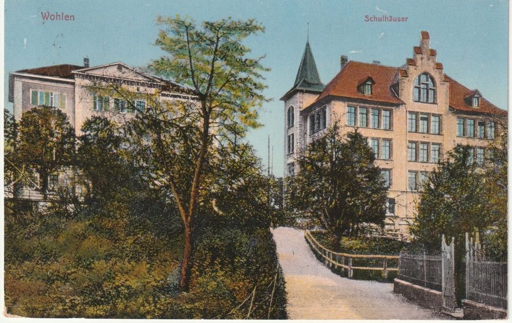 AK Wohlen AG Schulhäuser 1915 (Gebraucht) in Fislisbach für CHF 5 – mit ...
