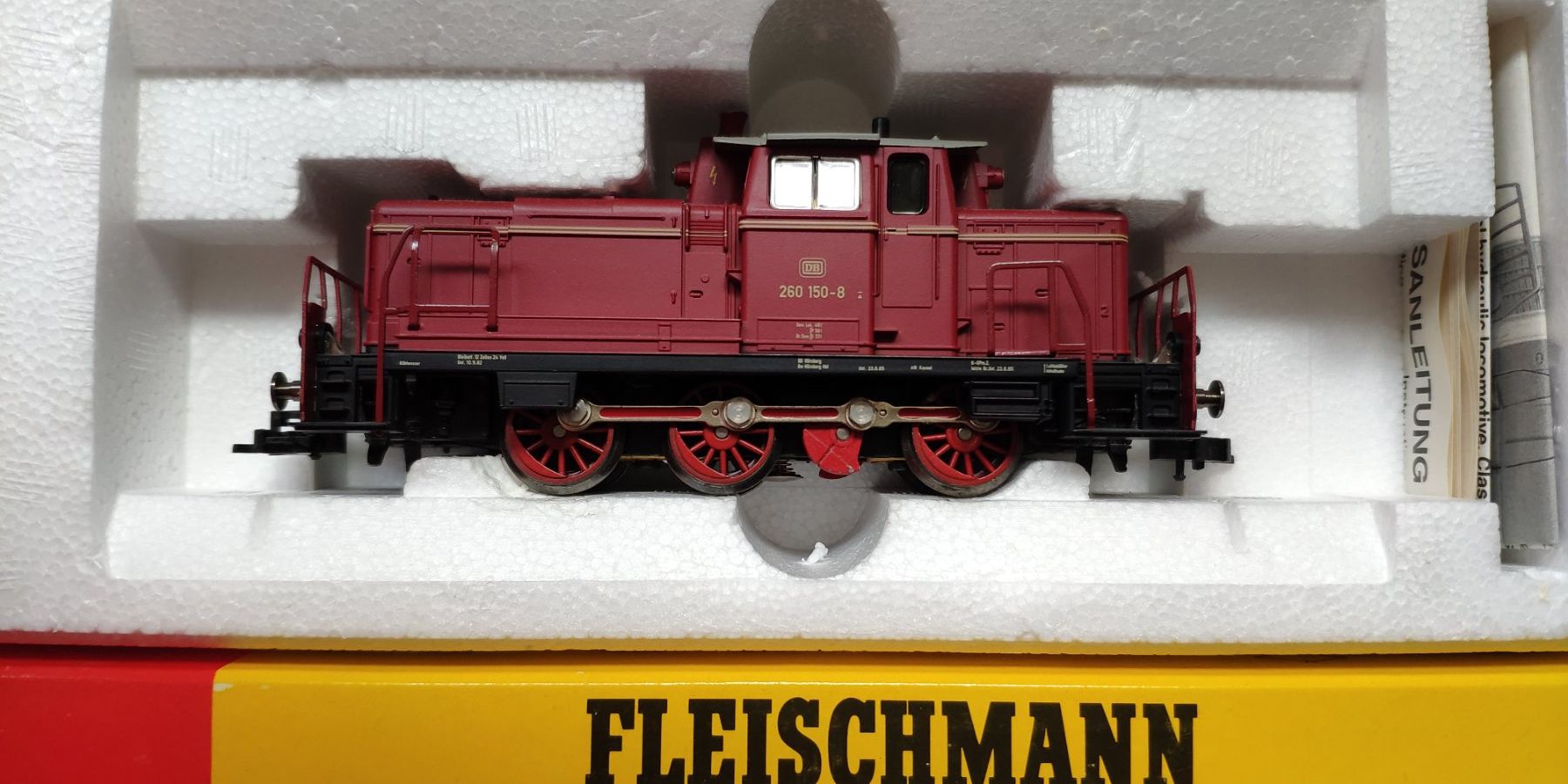 Fleischmann HO Lok 2600150-8 rot (Gebraucht) in Schaffhausen für CHF 90 ...