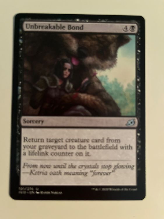 1 x Unbreakable Bond - Magic: The Gathering - MtG (Gebraucht) in Kriens für CHF 1 – mit ...
