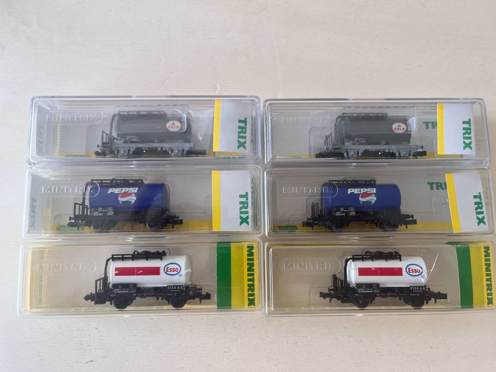 Trix 2*13542, 2*13985, 2*15644, Kesselwagen (Gebraucht) in Uerikon für ...