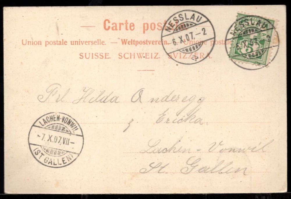 Nesslau Neu St. Johann 1907 (Gebraucht) in Aarau für CHF 4 – mit ...