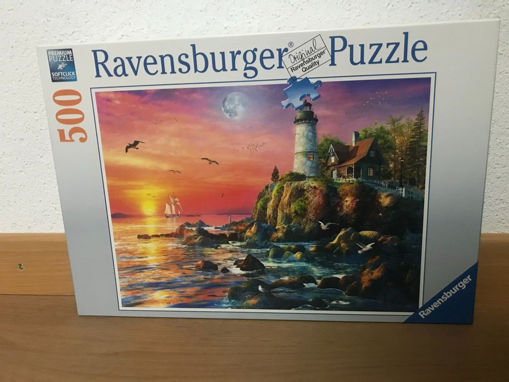 Ravensburger Puzzle Leuchtturm 500 (Gebraucht) in Einsiedeln für CHF 5 – mit Lieferung auf ...