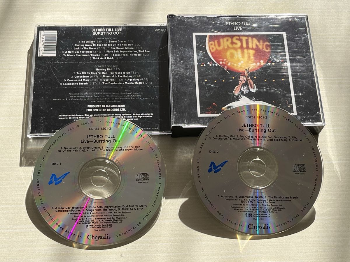 Jethro Tull – Live: Bursting Out - 2 CDs (Gebraucht) in Riehen für CHF ...